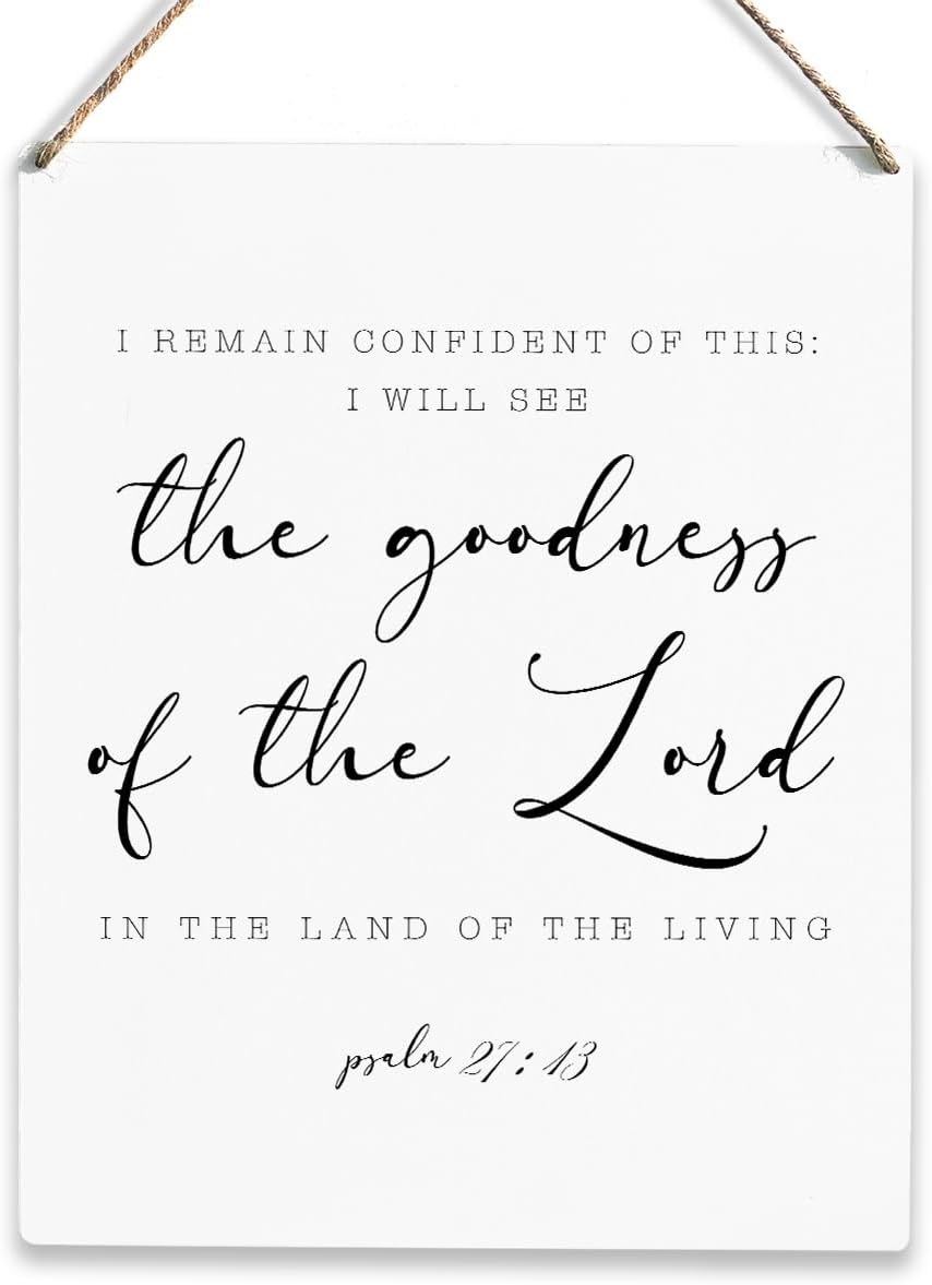 Christian Inspirational Quotes Wall Art Motivation Rustic Religious ...