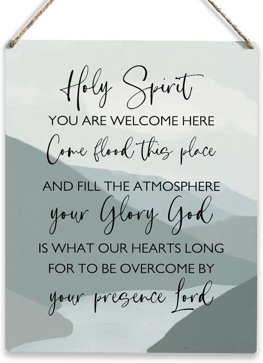 Christian Inspirational Quotes Wall Decor Motivation Rustic Religious ...