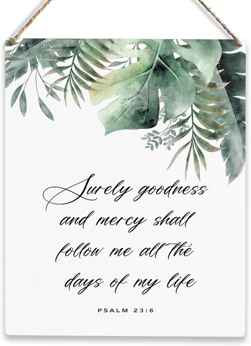 Christian Inspirational Quotes Wall Decor Motivation Rustic Religious ...