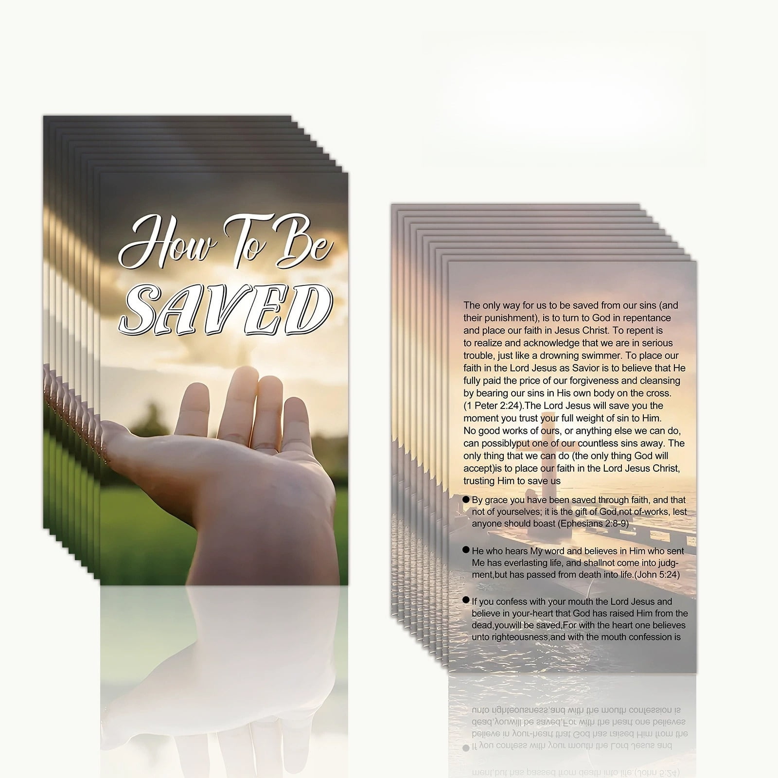 Christian Inspirational Scripture Cards, 3.5×2.1in Pocket Faith Cards ...