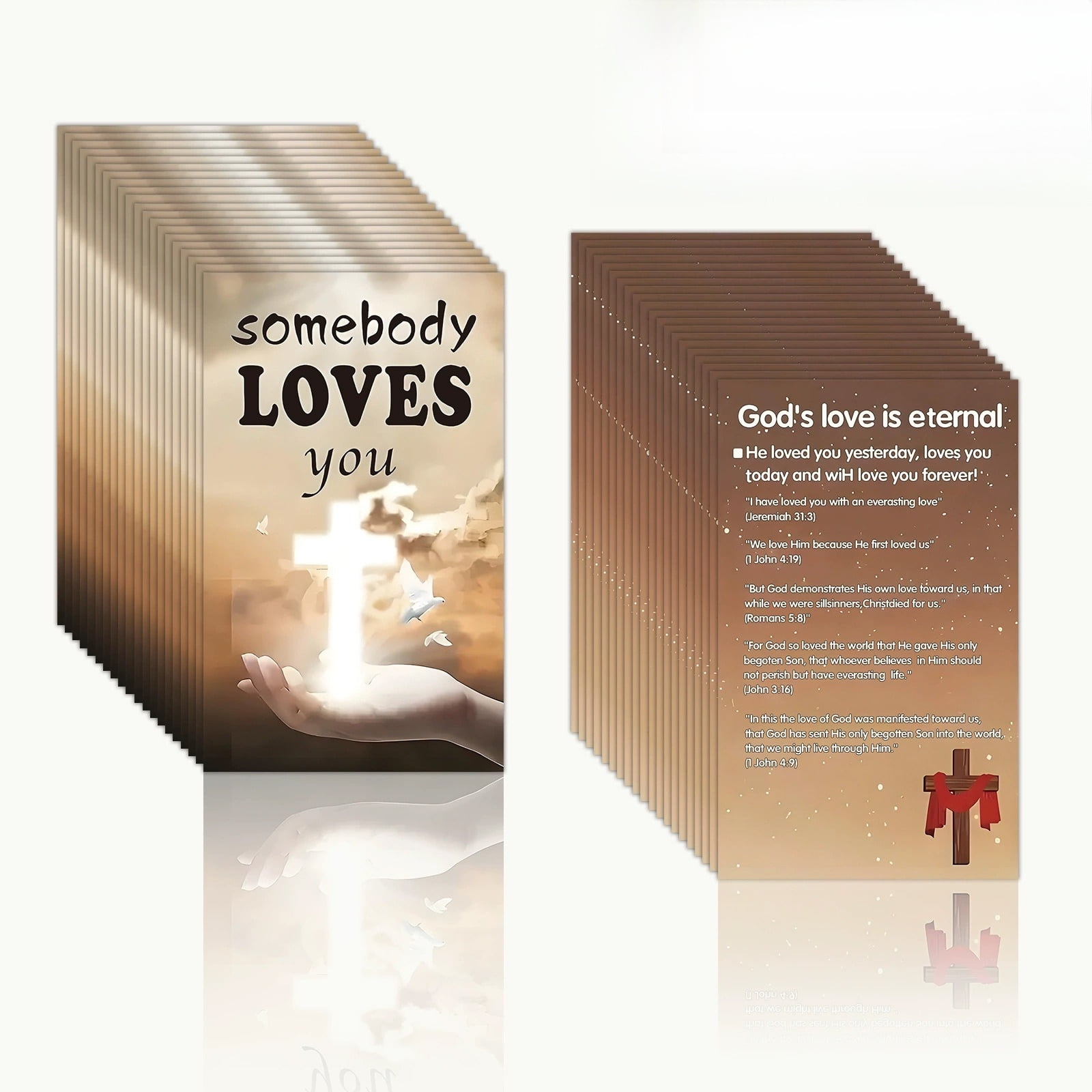 Christian Inspirational Scripture Cards, 3.5×2.1in Pocket Faith Cards ...