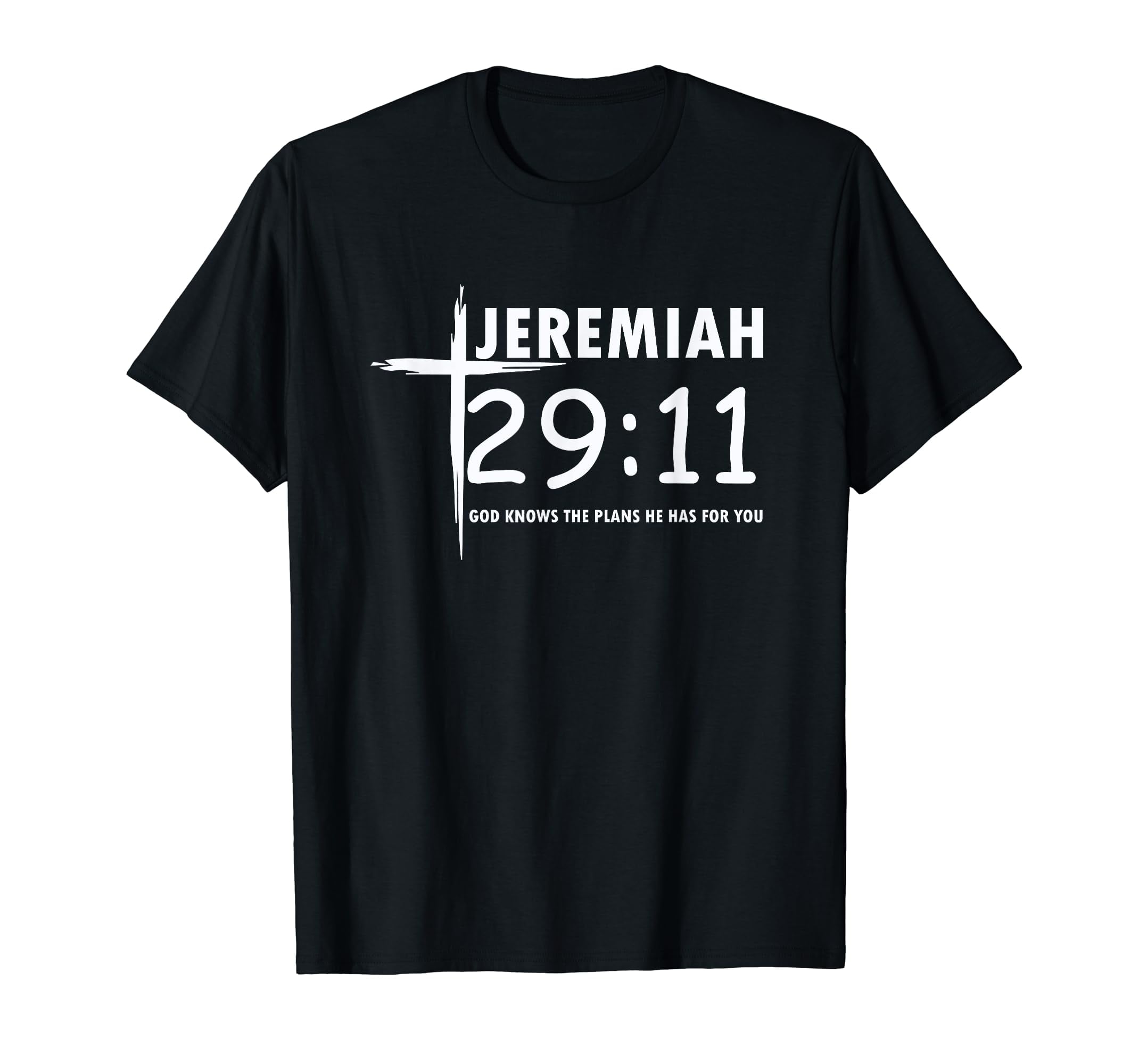 Christian Jeremiah 29:11 Bible Verse T-Shirt T-Shirt - Walmart.com