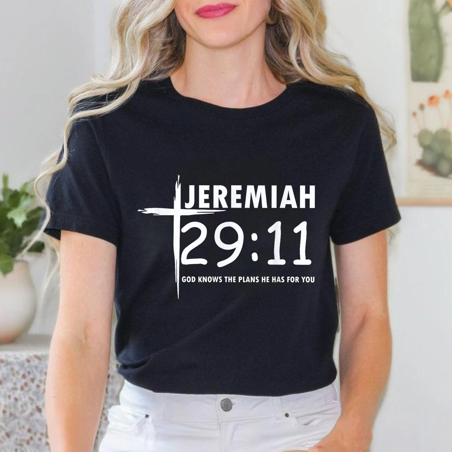Christian Jeremiah 2911 Bible Verse For Men & Women Unisex T-Shirt ...
