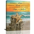 Christian Jeremiah Bathroom Wall Art Coastal Ocean Religious Scripture ...