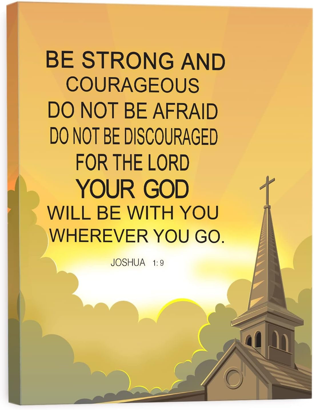 Christian Jesus Canvas Wall Art,Bible Verses Wall Decor, Wall ...