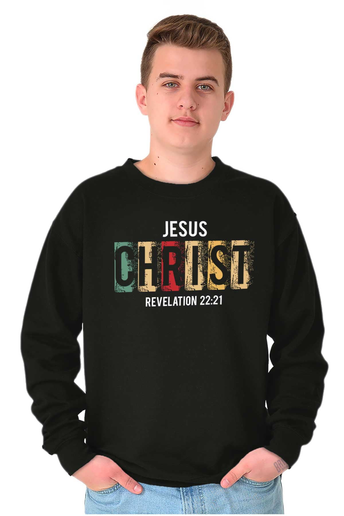 Christian Jesus Christ Revelation Sweatshirt for Men or Women Brisco ...