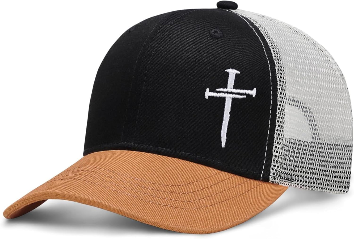 Christian Jesus Cross Hat - Faith Hats For Men Women - Religious Gifts ...