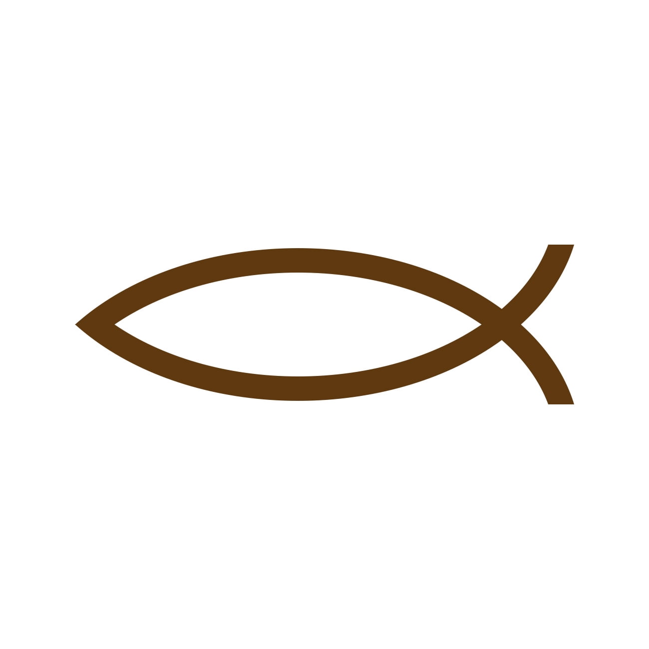 Christian Jesus Fish Ichthys Sticker Decal Die Cut - Self Adhesive ...