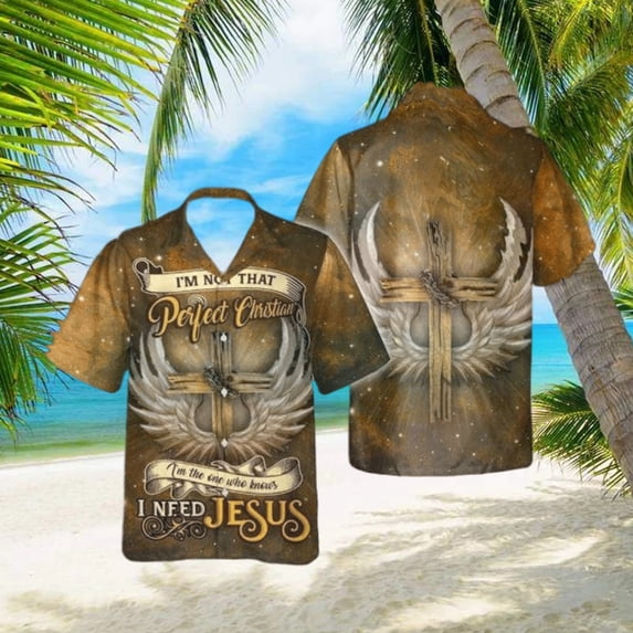 Christian Jesus Hawaiian Shirt I Need Jesus Hawaiian Shirt For Men And ...