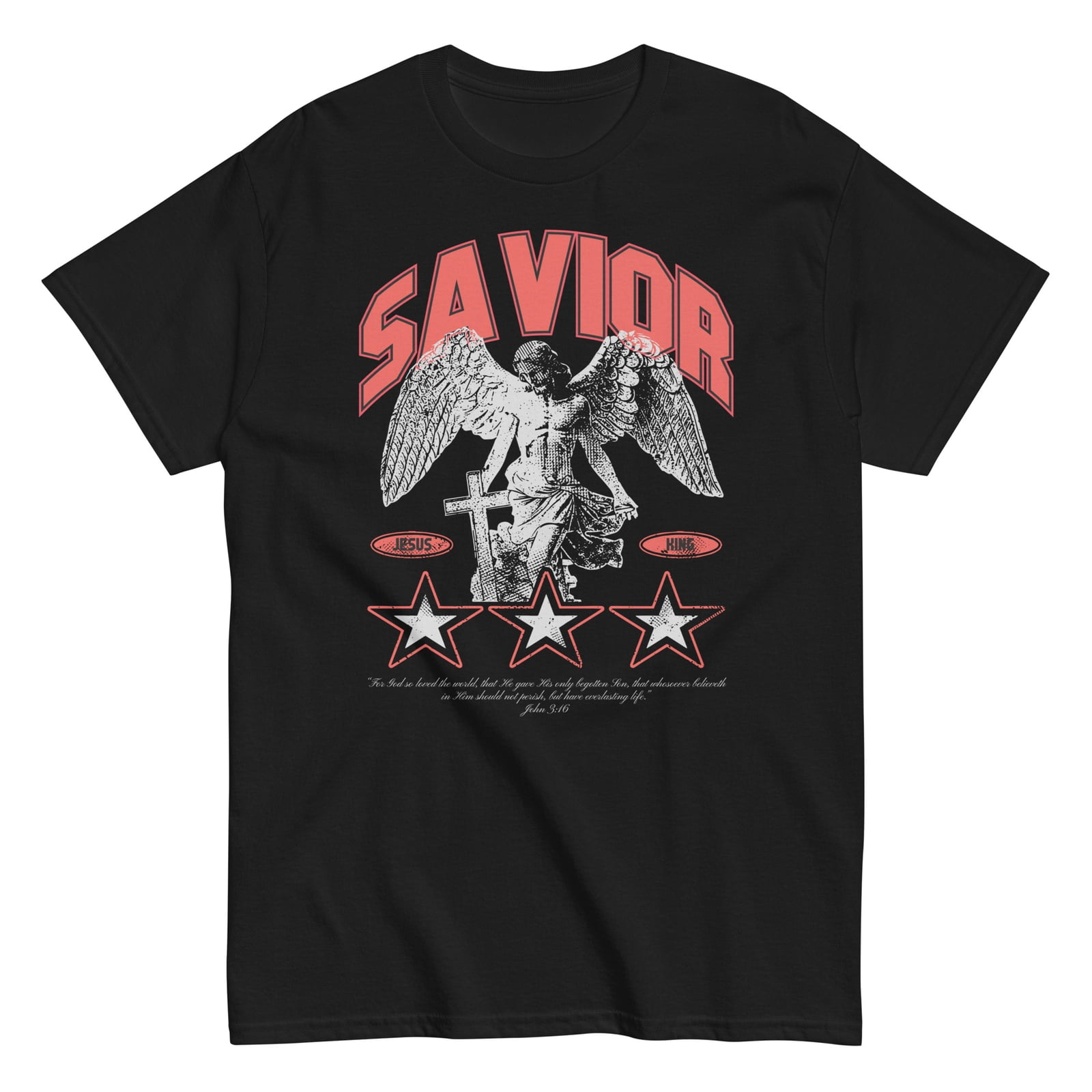 Christian Jesus T-Shirt | Religious Glorified Lion Graphic ...