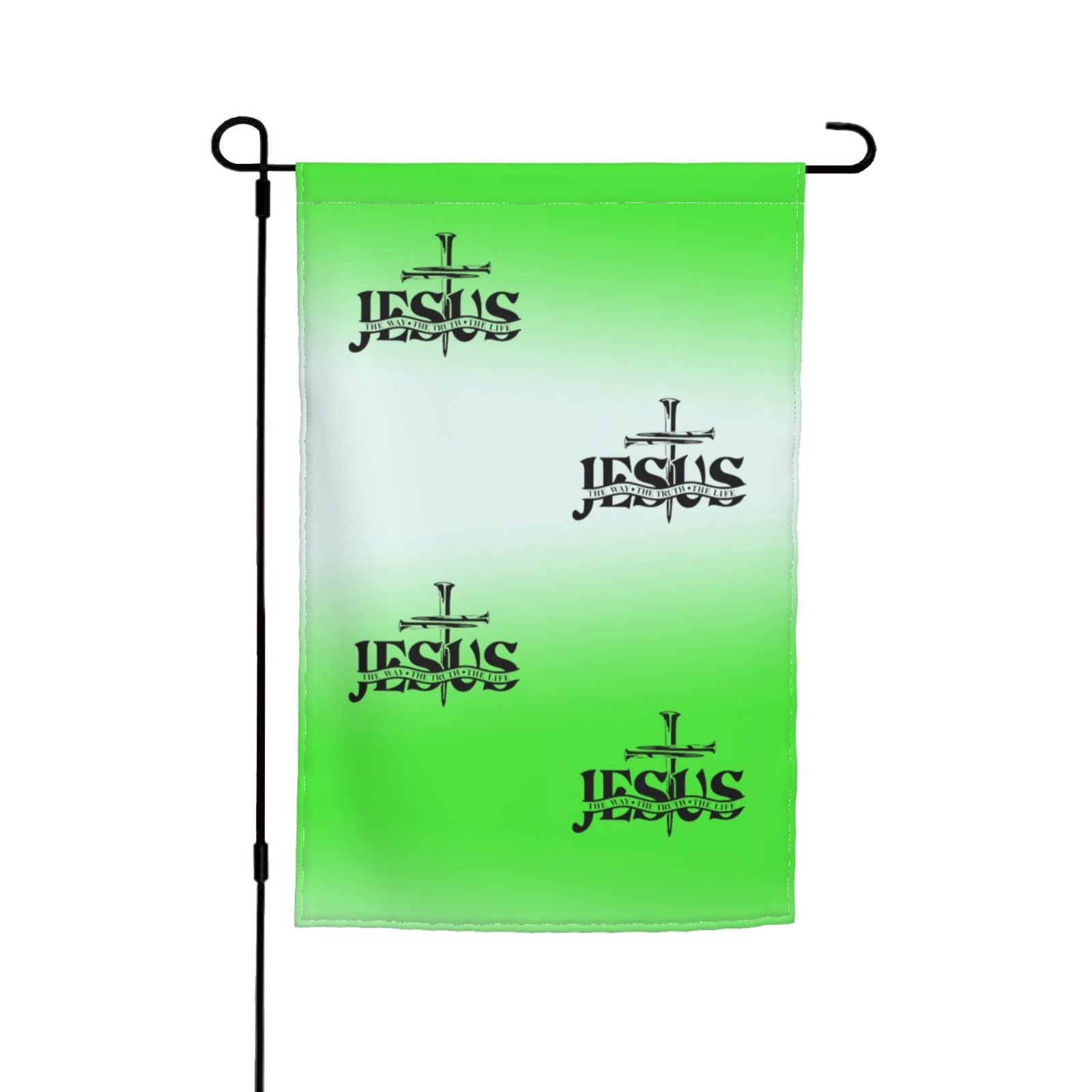 Christian Jesus , The Way The Truth The Life Garden Flag 12x18 Inch ...