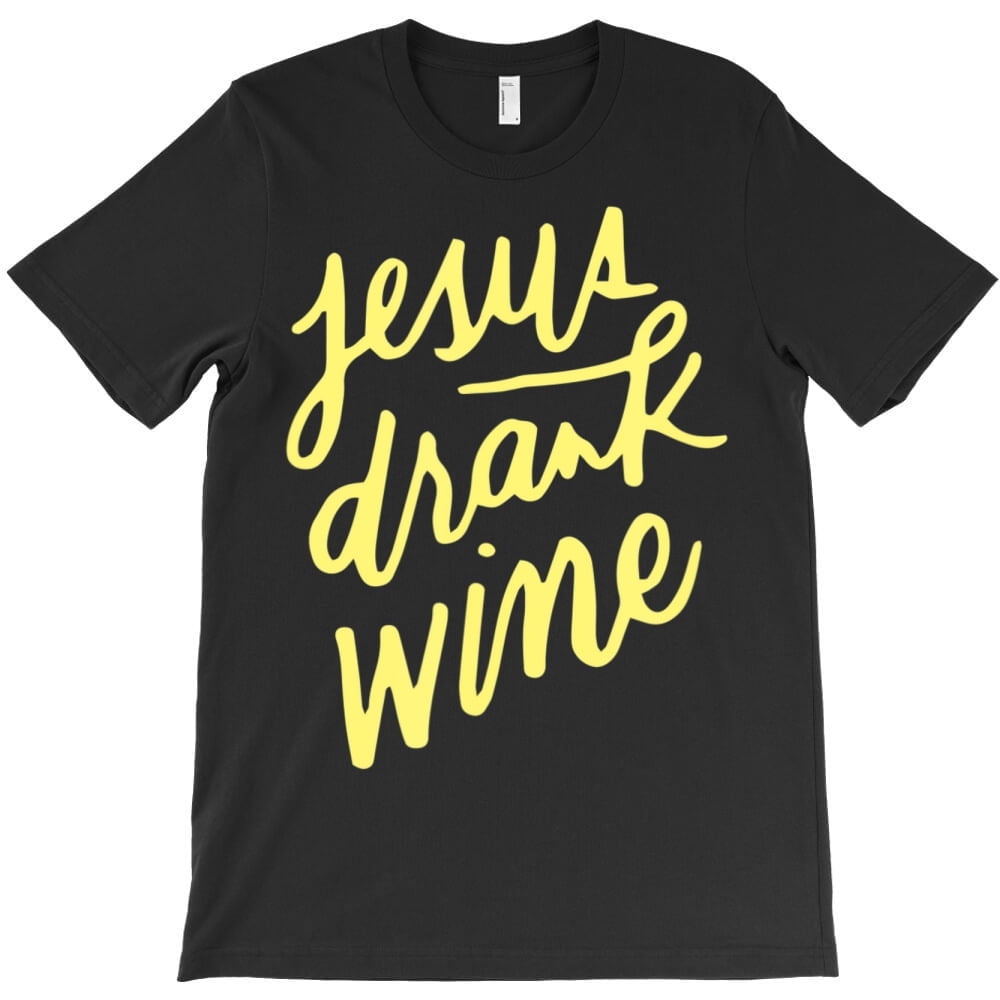 Christian Jokes Drinking Gifts Funny Jesus Drank Wine Religious Humor ...