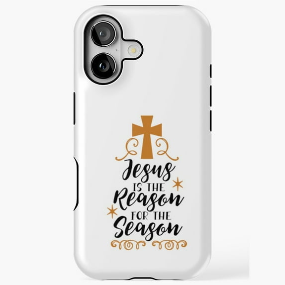 Christian Joy Holiday Faith Typography with iPhone 17 16 15 14 13 12 11 ...