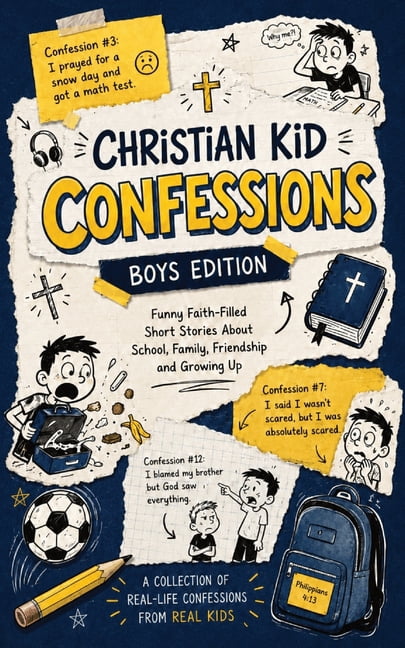 Christian Kid Confessions: Boys Edition: Funny Faith-Filled Short ...