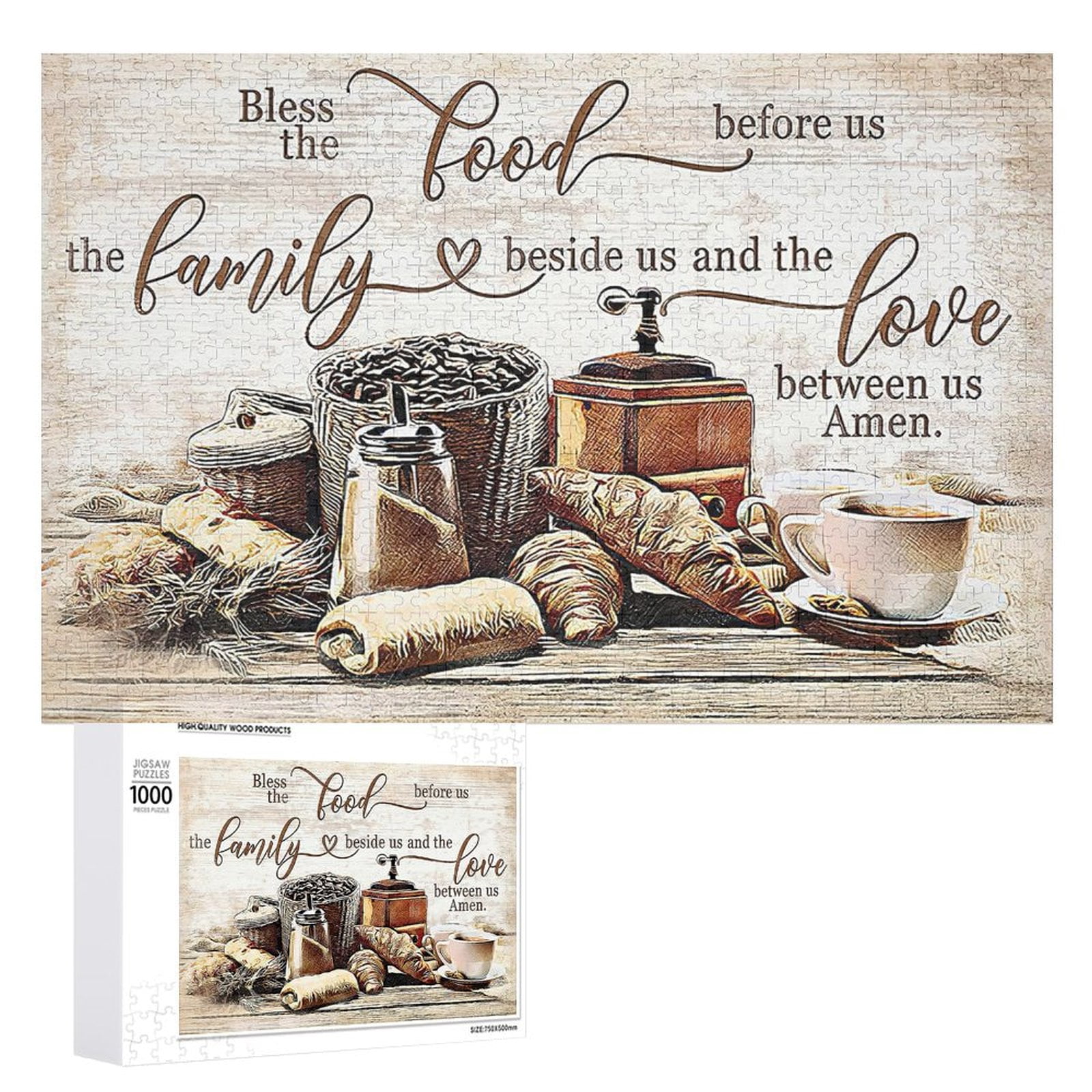 Christian Kitchen 1000 Piece Jigsaw Puzzle for Adults and Families ...