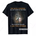 Christian Knight Templar T-Shirt For Men Warrior Of God Tee Gifts I Am ...