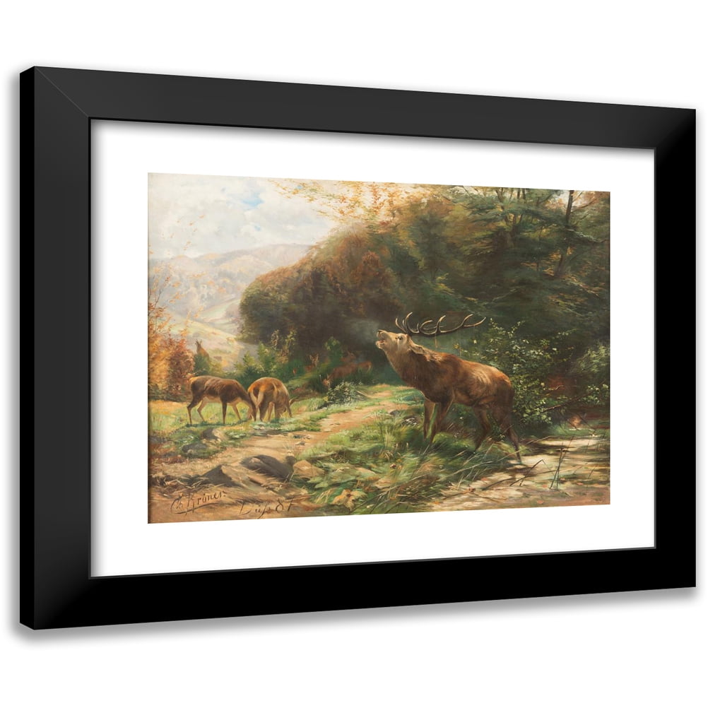 Christian Kröner 18x15 Black Modern Framed Museum Art Print Titled ...