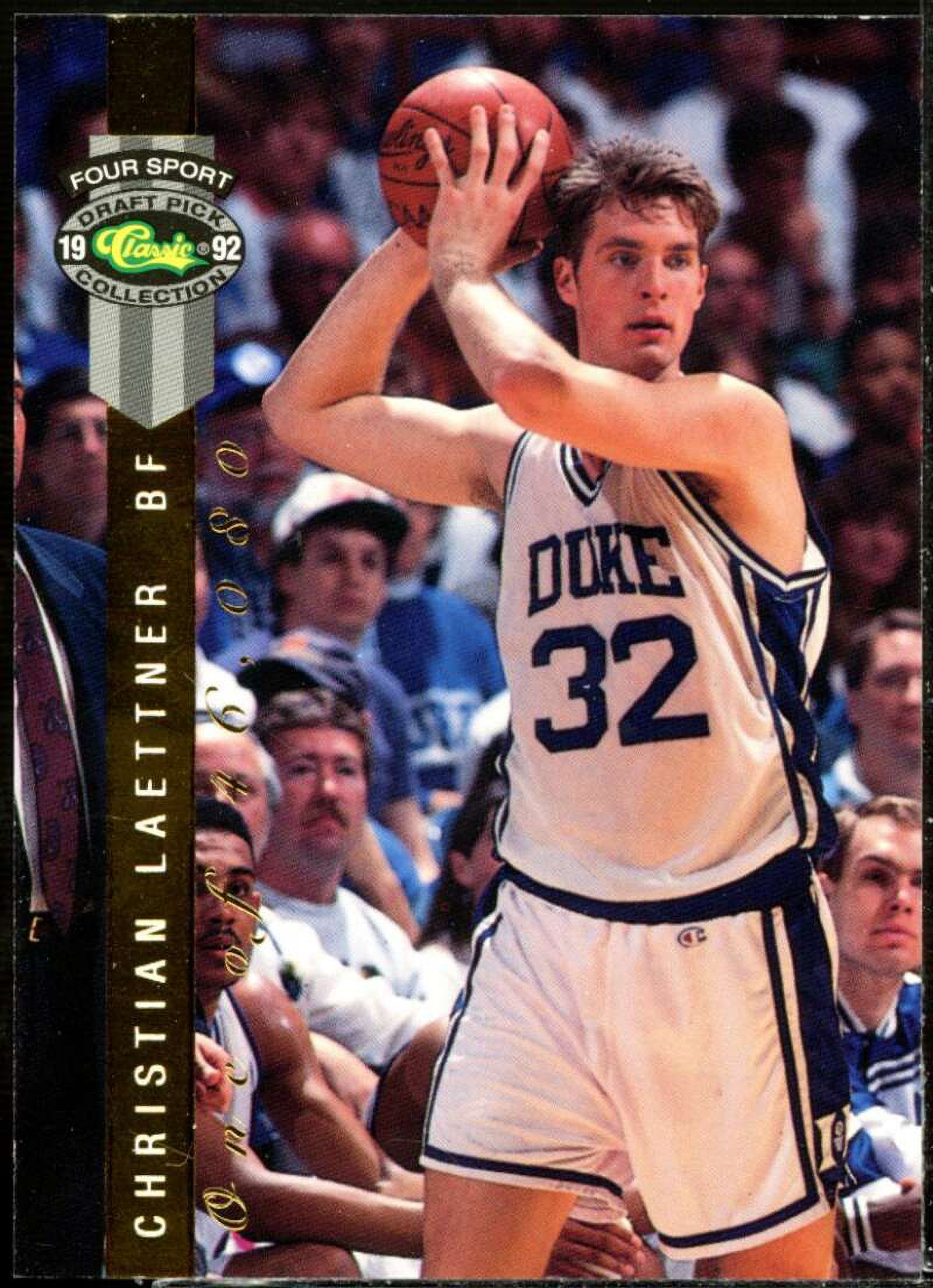 Christian Laettner Card 1992 Classic Four Sport LPs #LP11 - Walmart.com