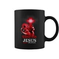 Christian Lion Cross Religious Saying Sepsis Awareness V2 Coffee Mugs ...