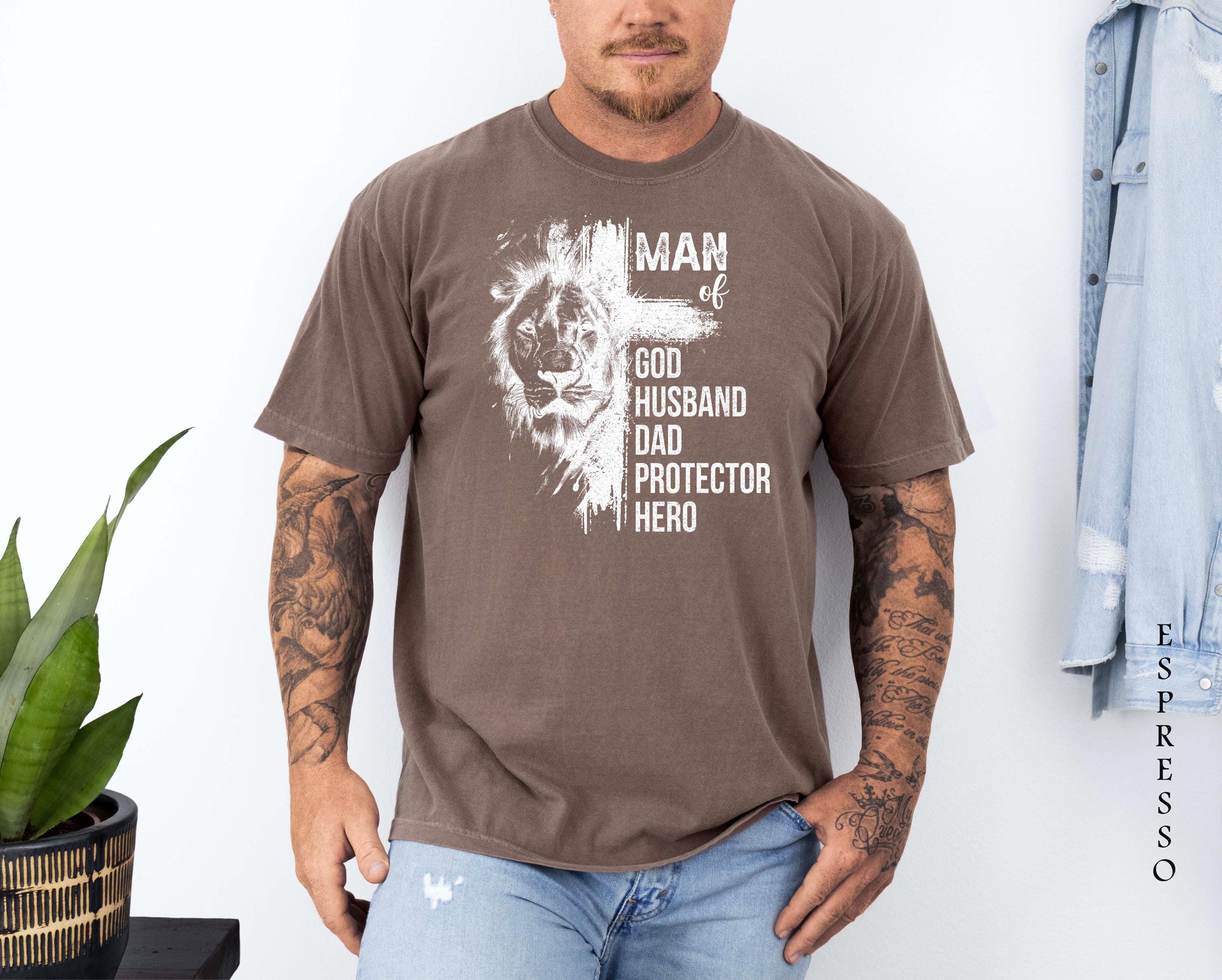 Christian Lion Graphic Sweatshirt: Faith Father - Walmart.com