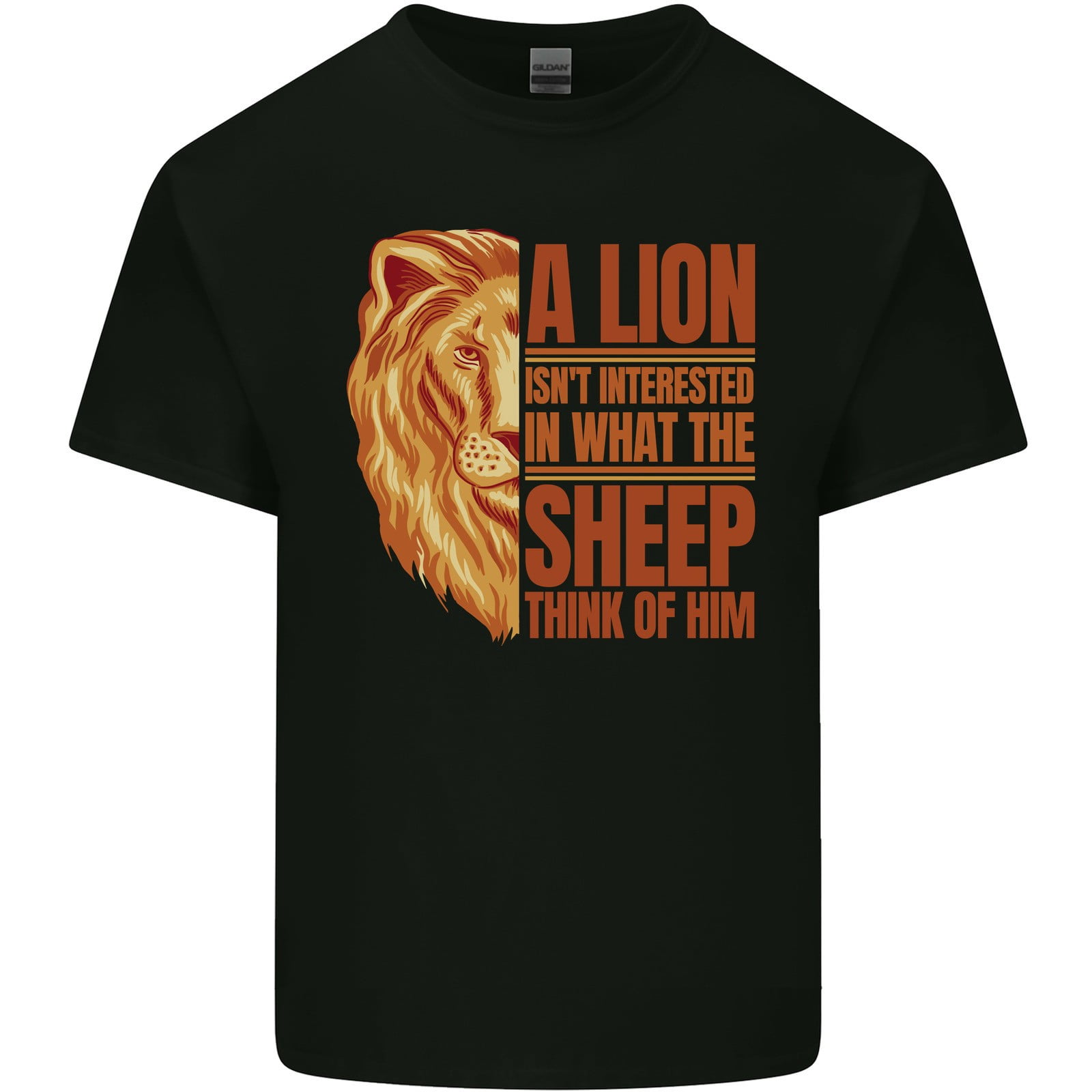 Christian Lion Quote Christianity Religion Mens Light Cotton T-Shirt ...