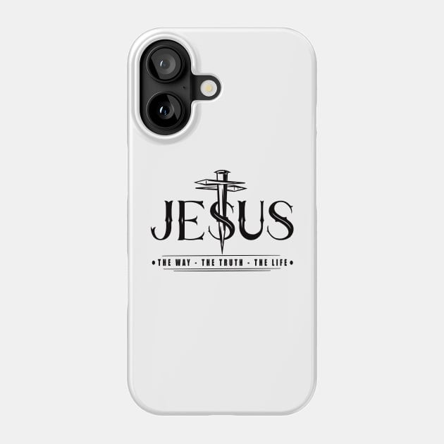 "Christian Lovers Jesus The Way Truth Life Jesus Faith Jesus" Case for ...