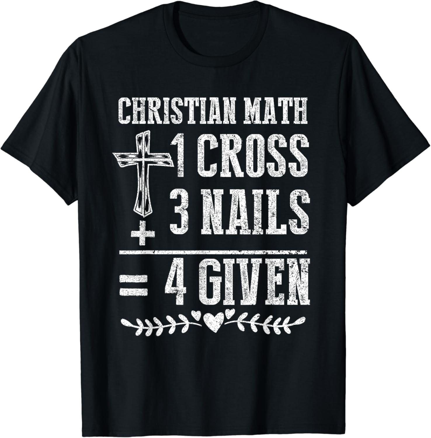 Christian Math God Worshiper Christ Follower Gifts - Walmart.com