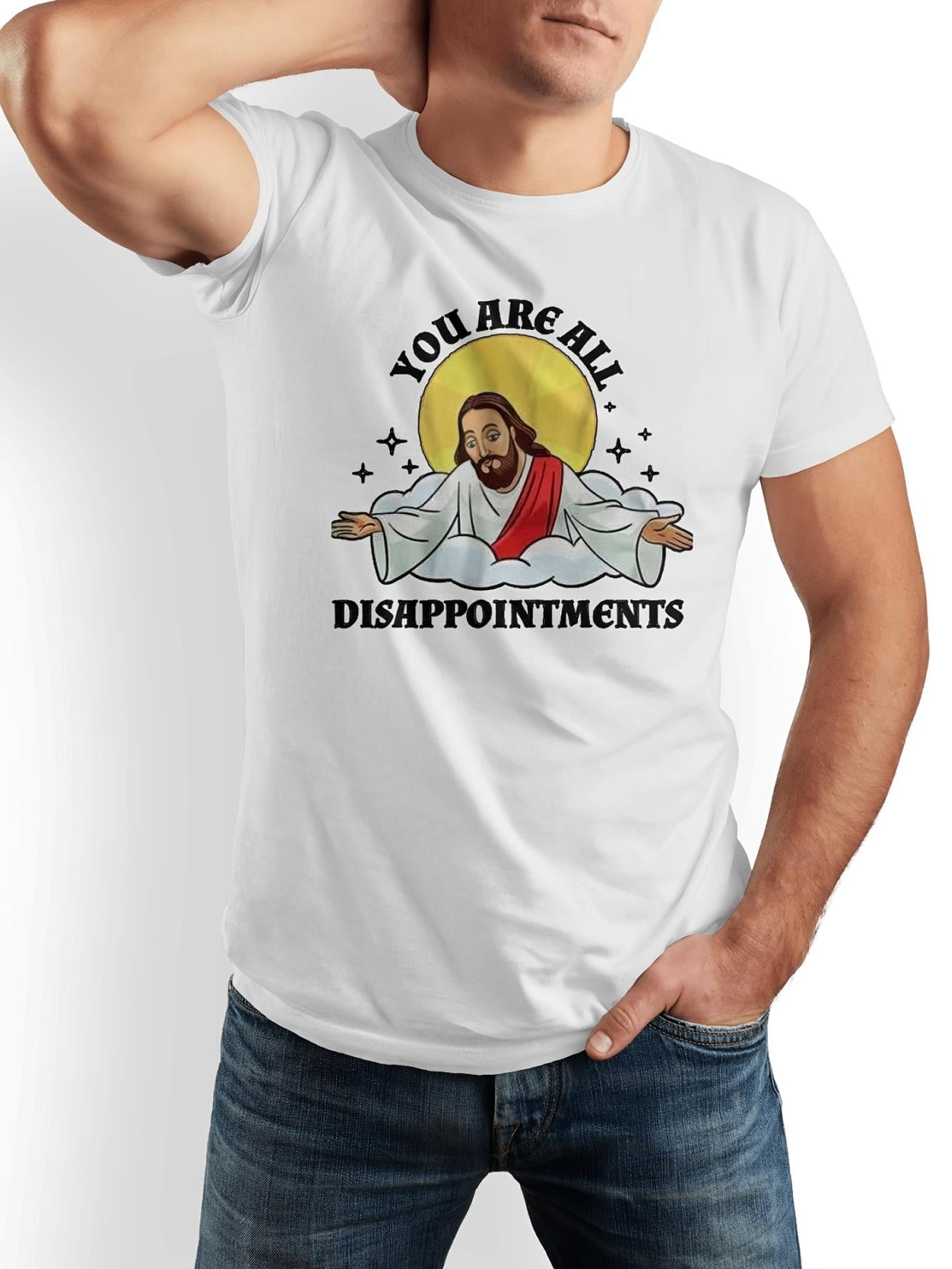 [Christian Meme Tee] 1pc Christian Jesus Christ Meme T Shirt - You are ...