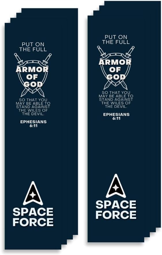 Christian Military Bookmark | Page Marker Divider | U.S. Space Force ...