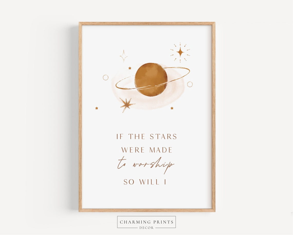 Christian Minimal Space Faith Poster, Unframed Size 16x24 - Walmart.com