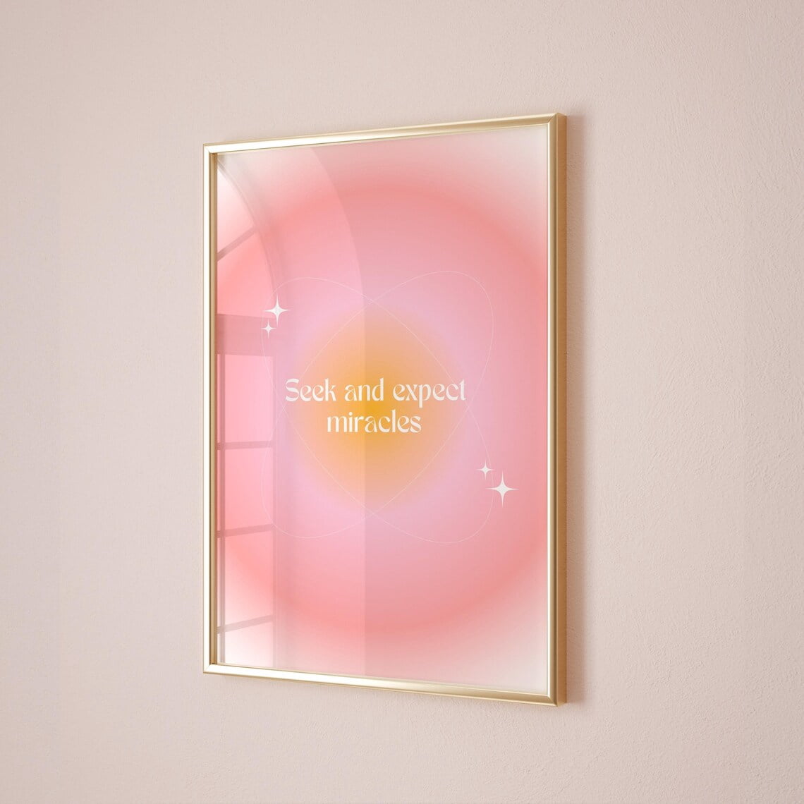 Christian Miracles Preppy Bible Verse Poster Unframed Paper Print ...