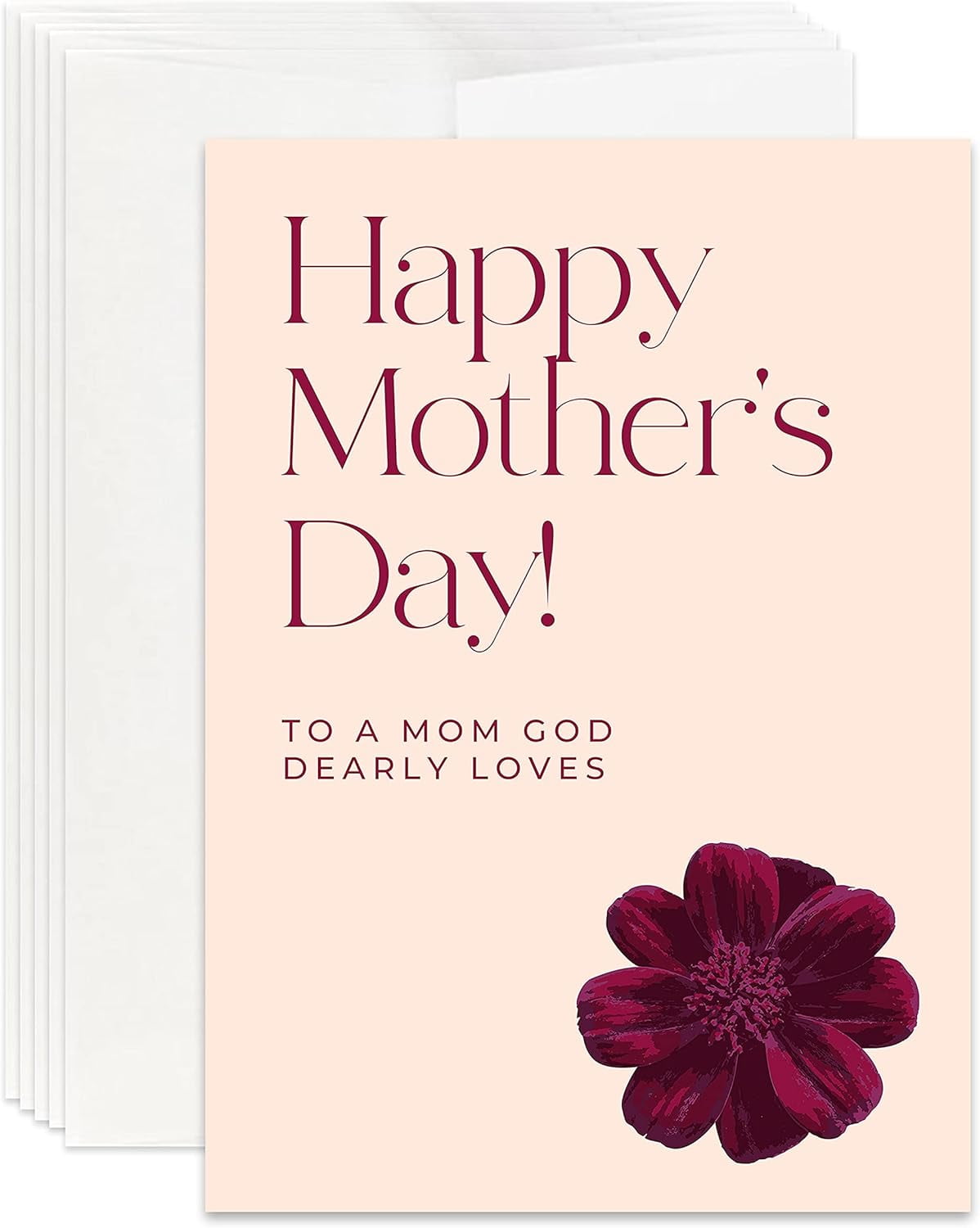 Christian Mom Mother's Day Card for Mom Card Christian Mothers Day Card ...