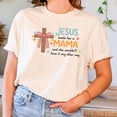 Christian Motherhood Shirt Jesus Follower Mama Tee Bible Verse Mom ...
