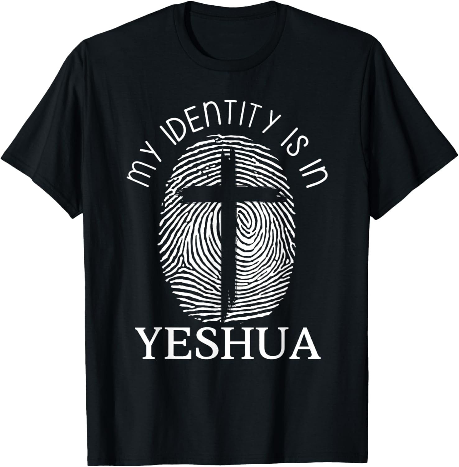 Christian My Identity Is In Yeshua DNA Jesus Faith Religious Funny ...