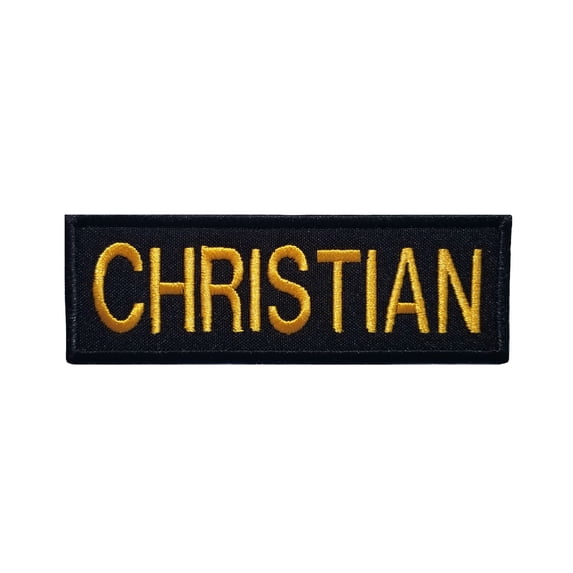 Christian New MC Motorcycle Biker Embroidered/Applique Sew On Iron On ...