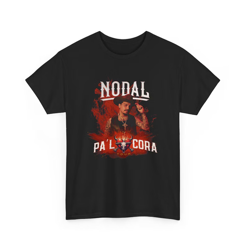 Christian Nodal Pa'l Cora Tour Shirt 2024 - Walmart.com