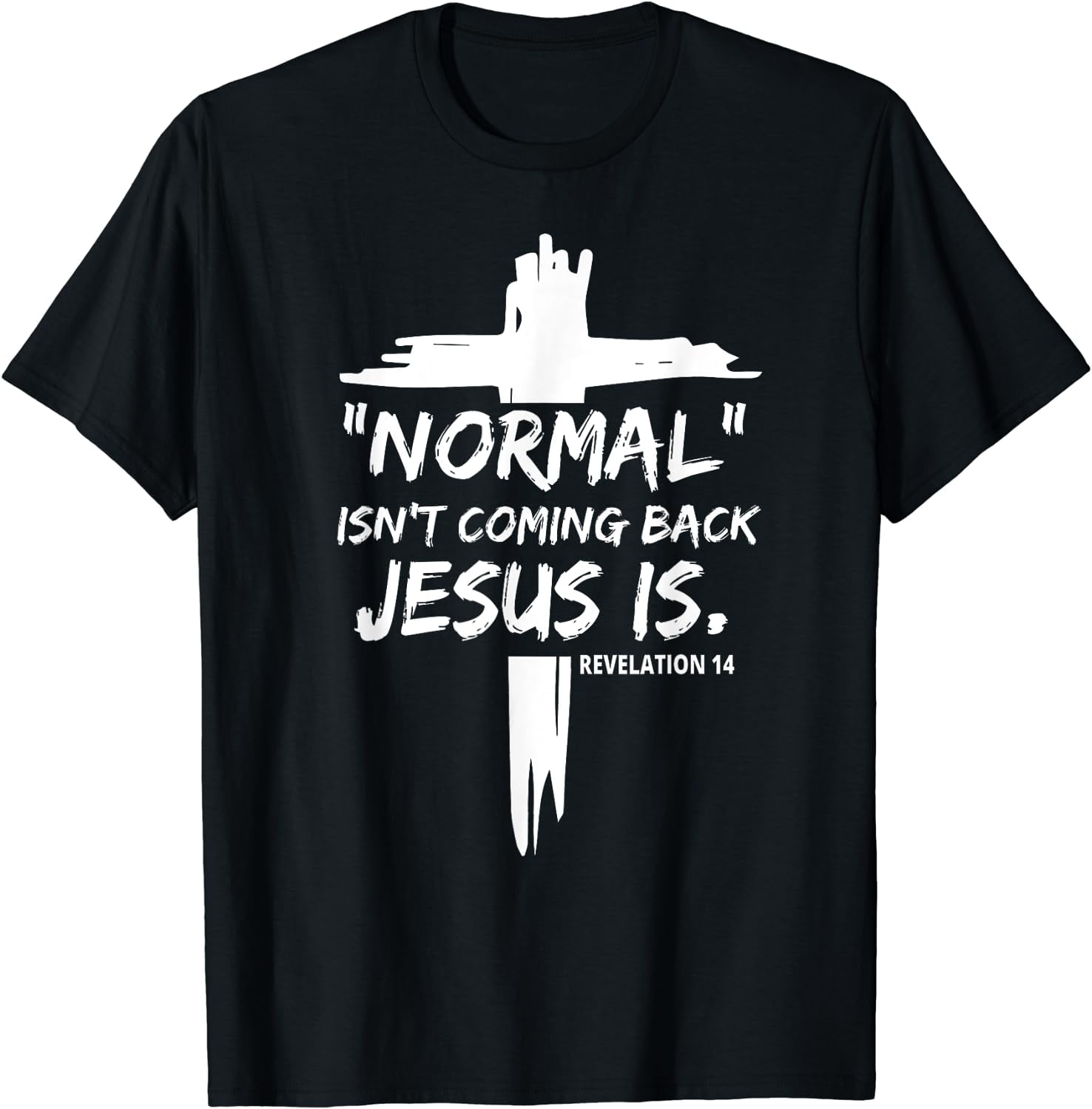 Christian Normal Isn't Coming Back Jesus Is For Men Women's T-Shirt ...
