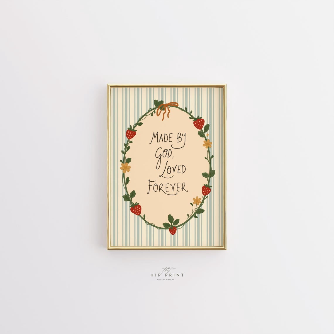 Christian Nursery Wall Art, Bible Verse Nursery Print, Unframed Paper ...
