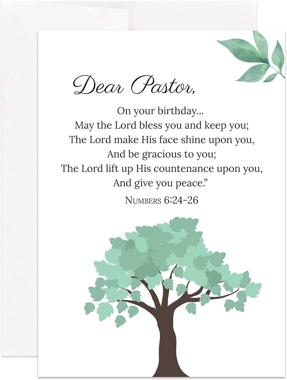 Christian Pastor Birthday Card | Christian Birthday Card for Pastor ...