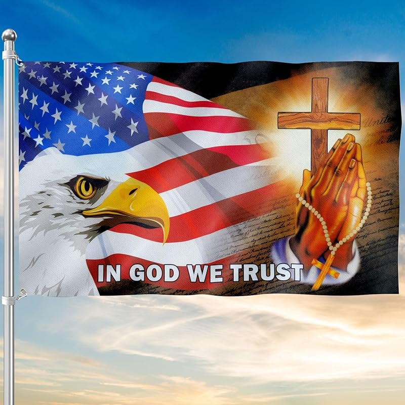 Christian Patriot American Flags, Decorations For Home, Outside ...