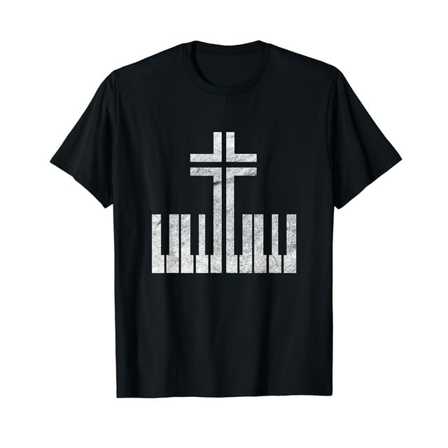 Christian Piano Cross Keyboard Pianist God Jesus Music Band Men Women ...