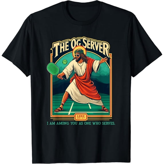 Christian Pickleball Jesus OG Server ReligiPlayer T-Shirt Sweatshirt ...