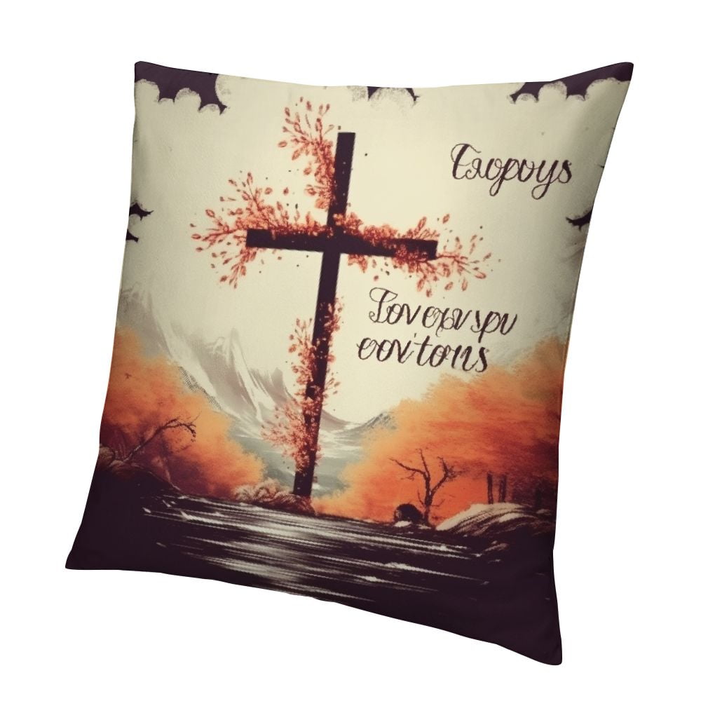 Christian Pillow Covers,Bible Verse Pillows Cover,Christian Religious ...