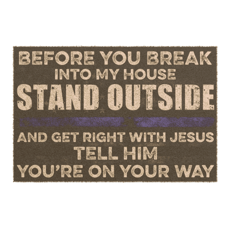 Christian Police Officers Gift For Police Lover Blue Line Police Before ...