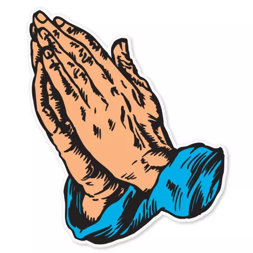 Christian Prayer Jesus Sticker Decal Phone Decal Water Bottle Stickers ...