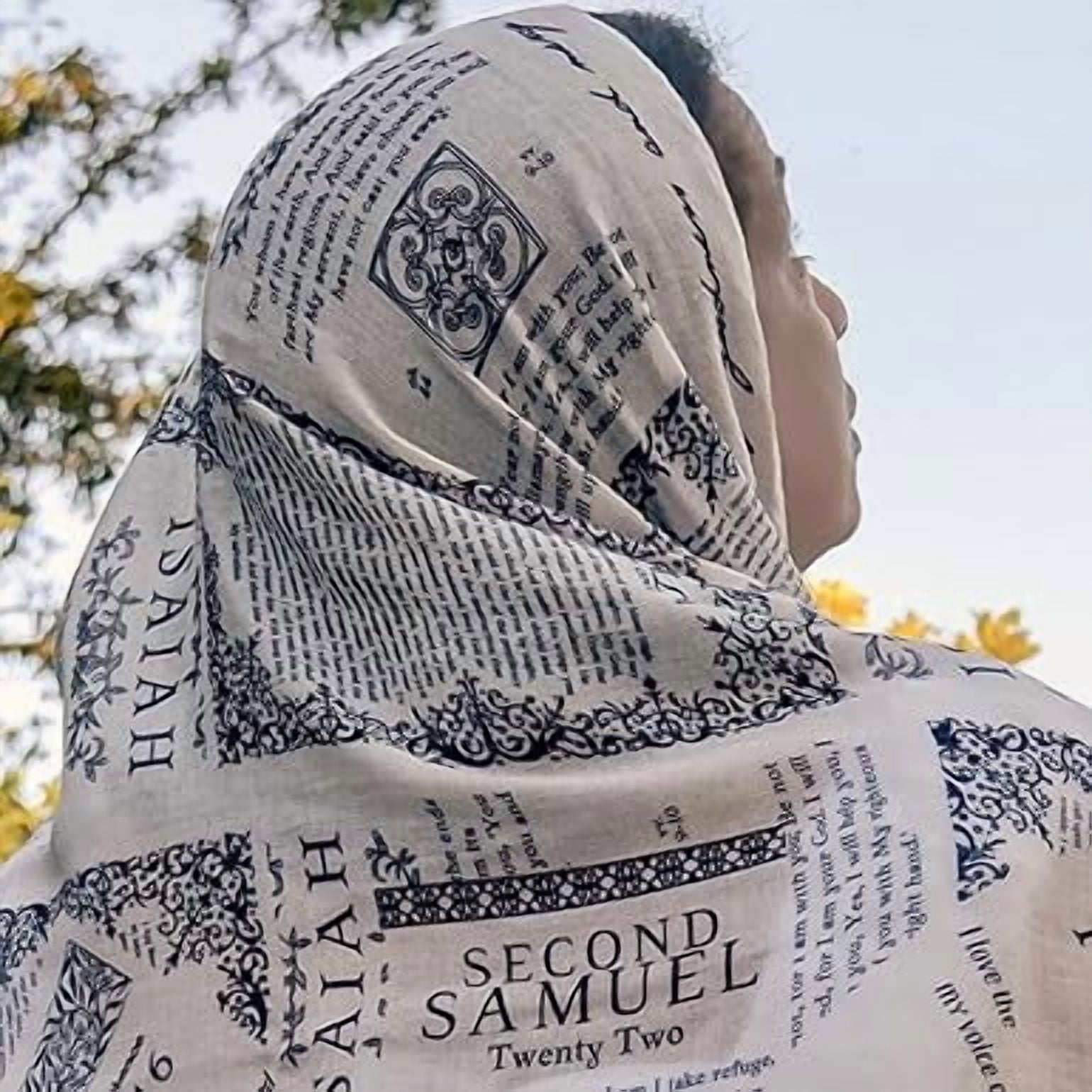 Christian Prayer Shawl | Protection Bible Verse Prayer Scarf ...