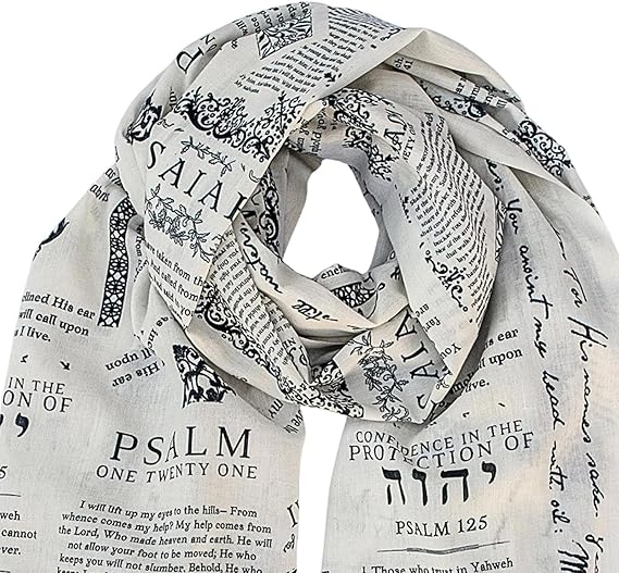 Christian Prayer Shawl | Religious Sacred Breathable | Prayer Scarf for ...