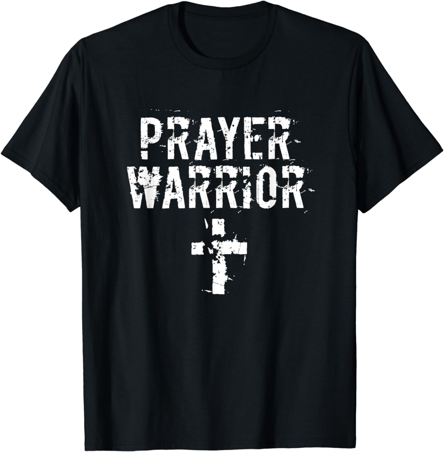 Christian Prayer Warrior Have Faith Quote Bible Verse T-Shirt Black ...