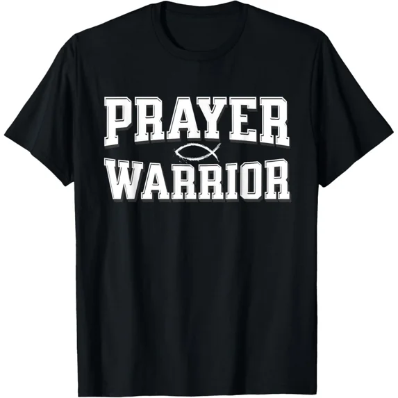 Christian Prayer Warrior Religious Faith Prayer Quote Verse Gift Unisex ...