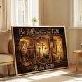 Christian Psalm 46 10 Scripture Art Faith Religious Inspirational Bible ...